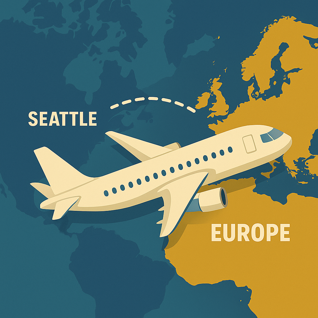 6 Cheapest Airlines from Seattle to Europe