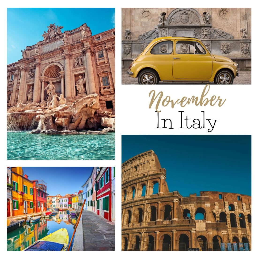 Italy In November: What's Visiting Like This Time of Year